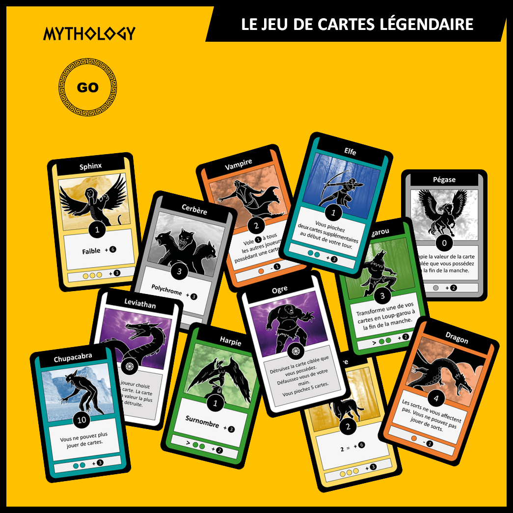 Mythology Go – Le jeu de cartes légendaire